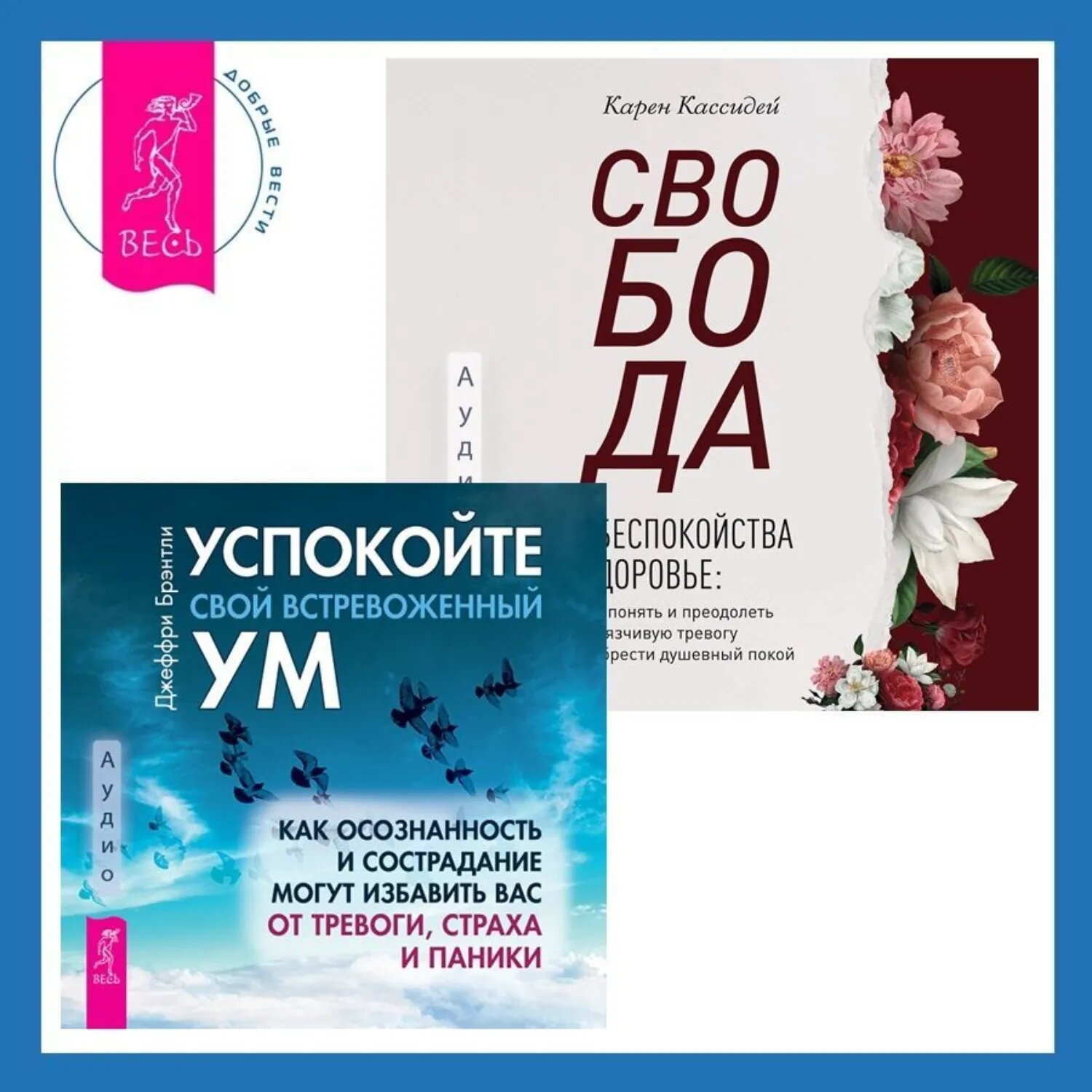 Свобода от беспокойства о здоровье. Как понять и преодолеть навязчивую тревогу и обрести душевный покой. Успокойте свой встревоженный ум. Как осознанность и сострадание могут избавить вас от тревоги, страха и паники [Аудиокнига]