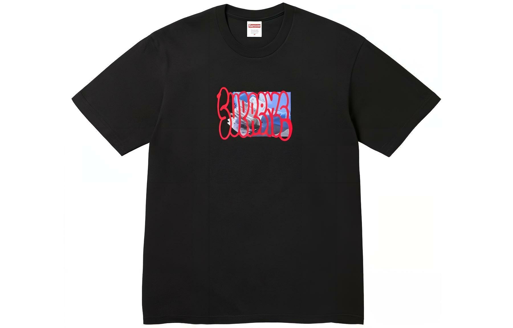 Майка Supreme, размер XXL, черный/черный