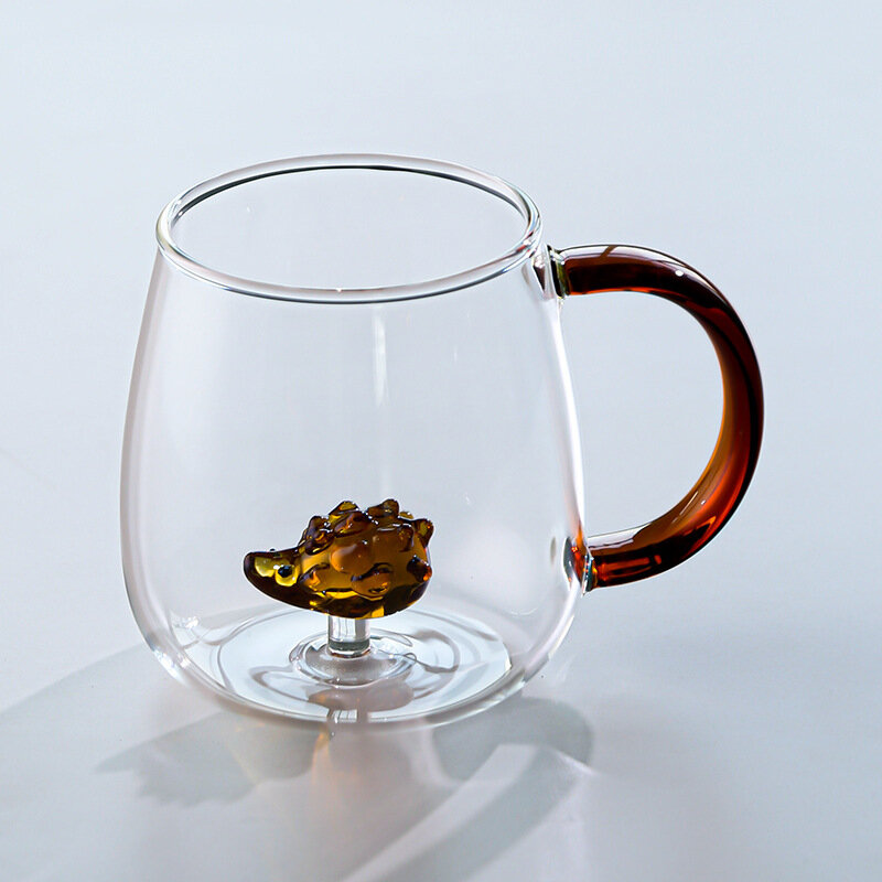 3D-стаканчик в виде животного с ручкой, стакан для летнего сока и напитков, различные варианты однослойных стаканчиков с мультяшными рисунками.