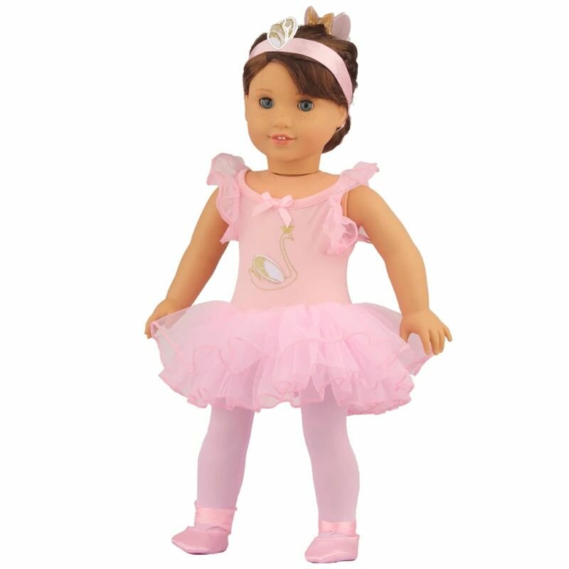 Одежда для кукол 40-43 см. Костюм балерины