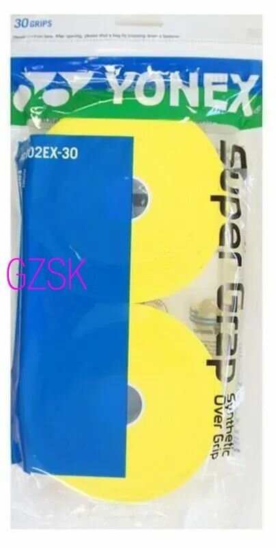 Намотка Yonex AC102EX Super Grap желтый 30 штук