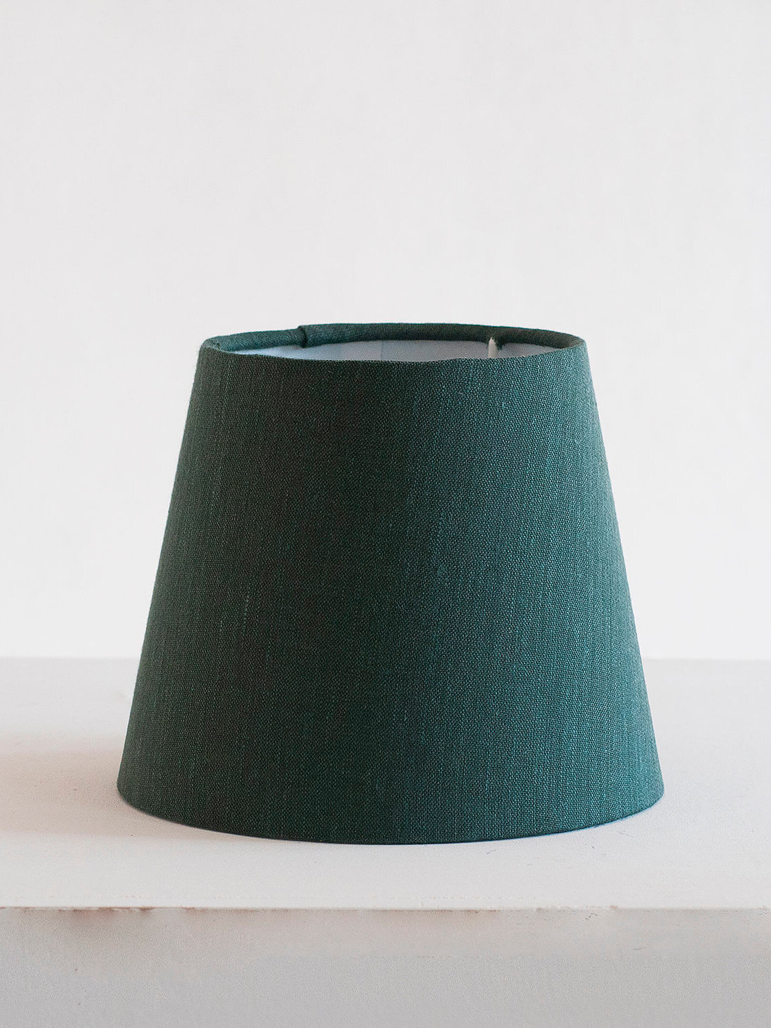 Абажур Hill & Mill "Хвоя", лен, E14, для настольной/настенной лампы, 17х15 см