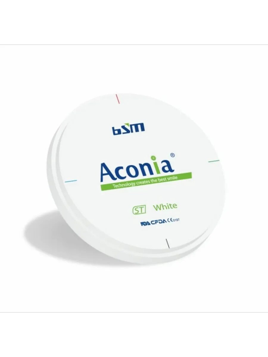 Диск Aconia BSM, белый ST, размер 98х16