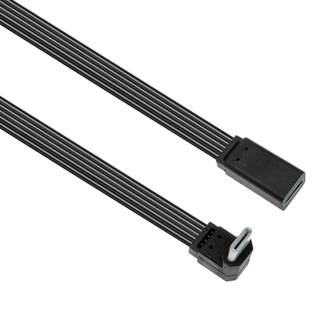 Кабель USB Type C удлинительный 10-100см, 10cm - От CMUP до CF