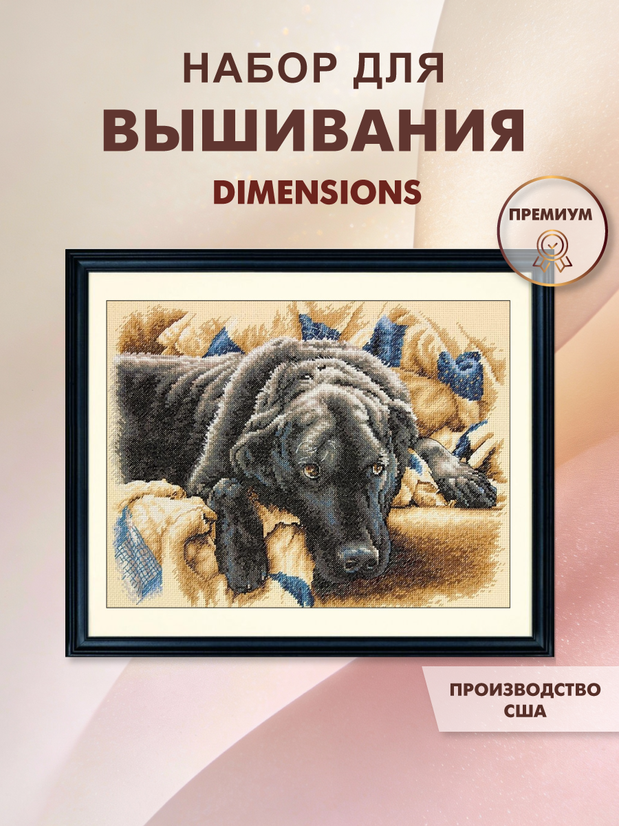 Набор для вышивания "DIMENSIONS" 70-35321 "Запретные удовольствия" 27.9 x 35.5 см