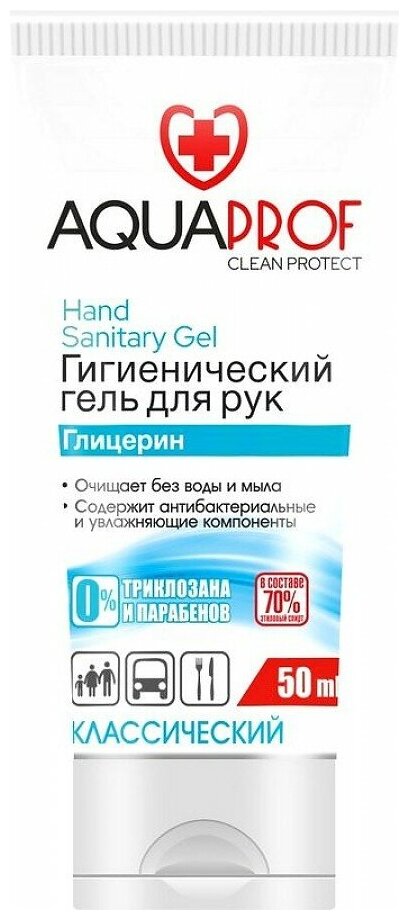 AquaProf Гигиенический гель для рук AquaProf Глицерин Классический ...