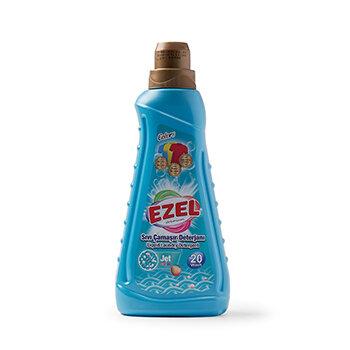 Средство жидкое для стирки для цветного белья, Ezel Premium, 1 л, Турция