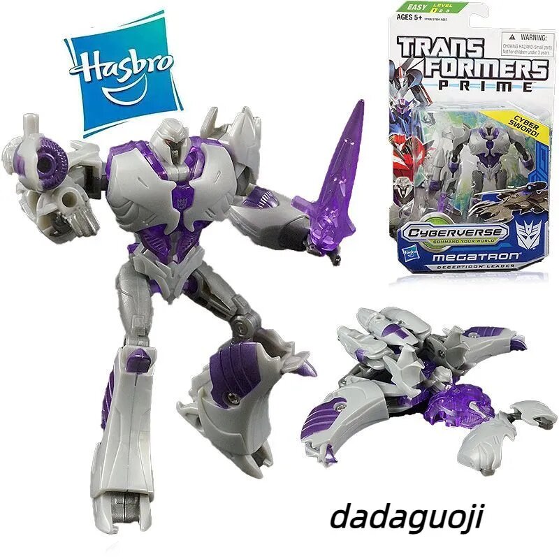 Hasbro Игрушки-трансформеры Трансформеры Прайм Киберверс Мегатрон 10 см