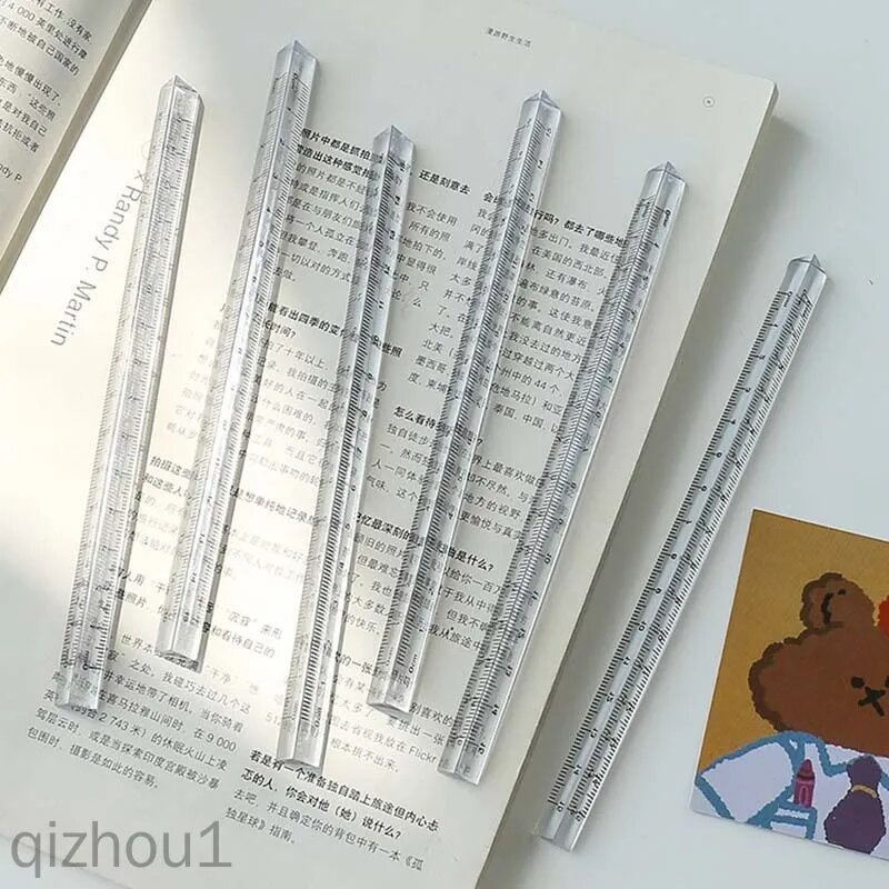 15cm / 20cm Треугольник для студентов Прозрачная линейка