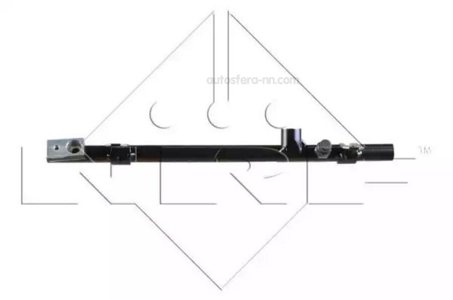 NRF 35605 Радиатор кондиционера AUDI A6 04-