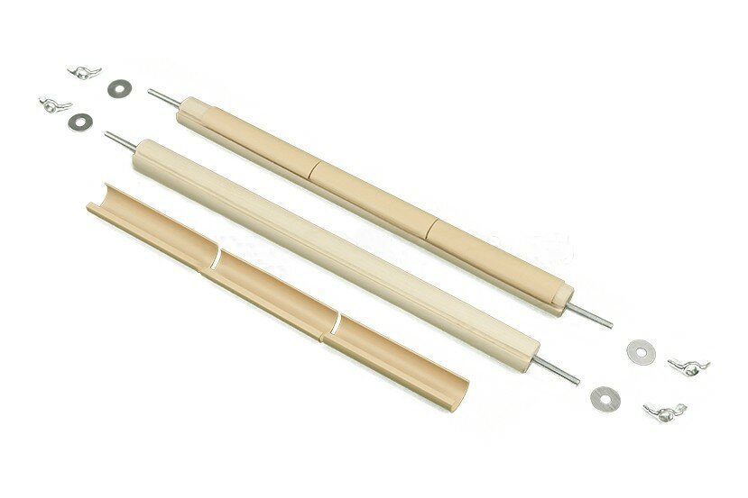 Планки горизонтальные с клипсами, 30 см. ПГК-30(1093)