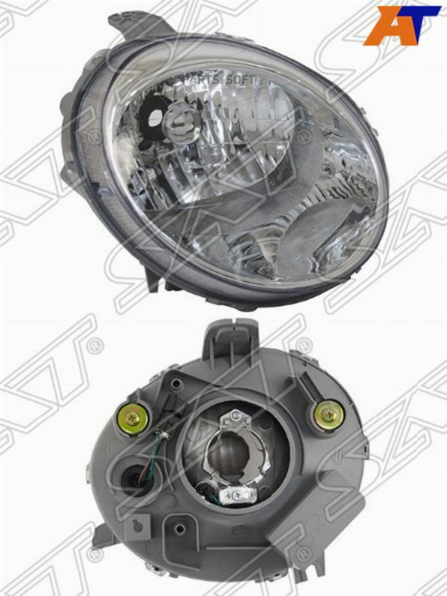 Фара Daewoo Matiz 00-15 (Справа/ С электрокорректором/ Модель 00-11г) SAT ST-222-1120BR | цена за 1 шт