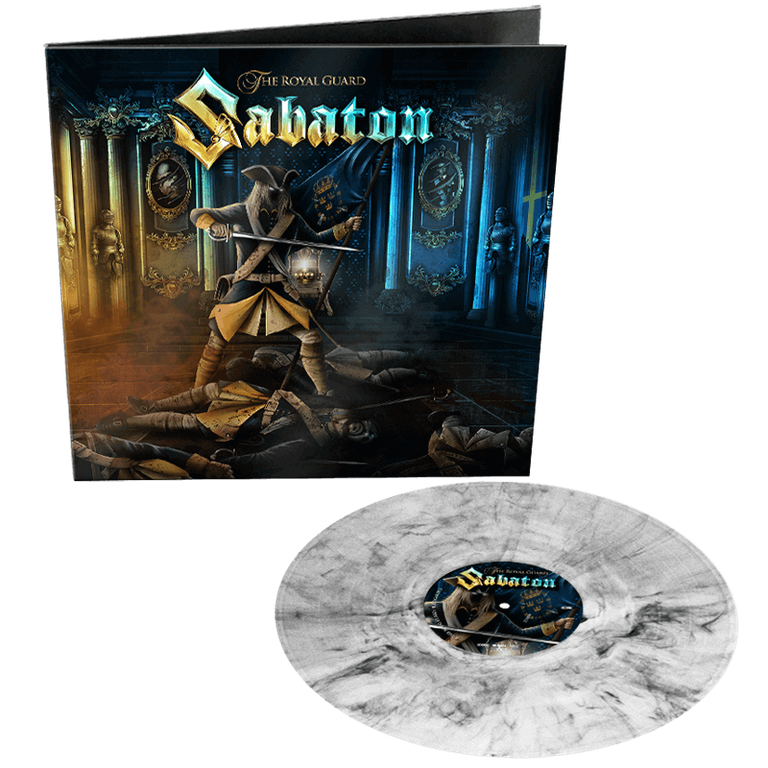 Виниловая пластинка SABATON - The royal guard Clear + Black marbled