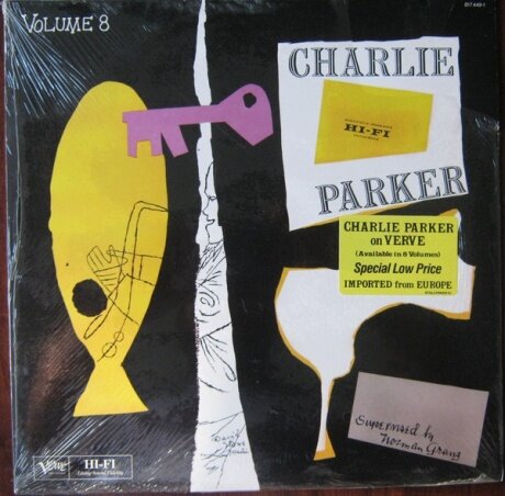Старый винил, Verve Records, CHARLIE PARKER - Bird On Verve - Volume 8 (LP , Used)