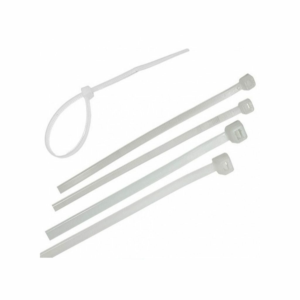 Хомут нейлоновый TDM Electric SQ0515-0305, белый 25 шт, 2.5х100 мм