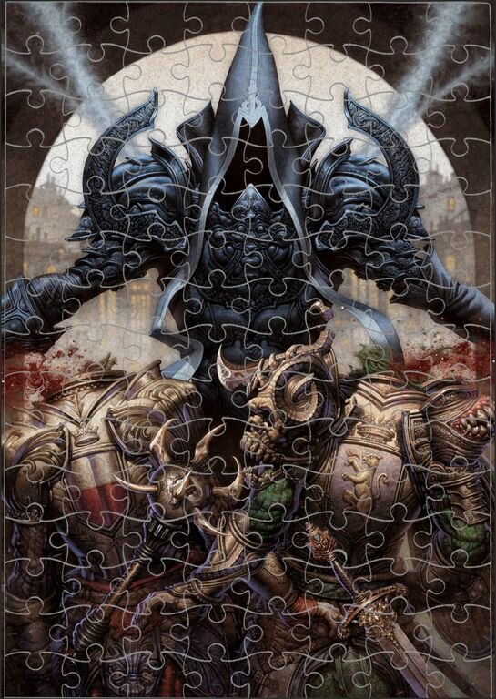Пазл Diablo, Диабло №1, А4
