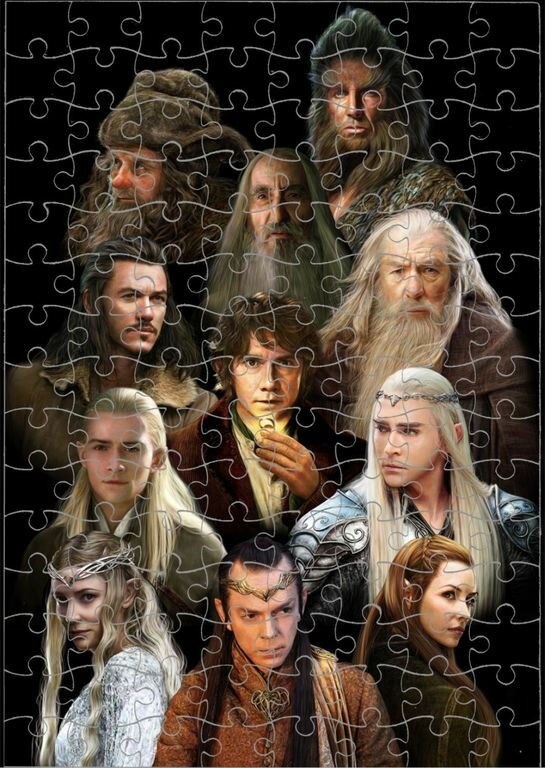 Пазл Властелин колец №8, А3