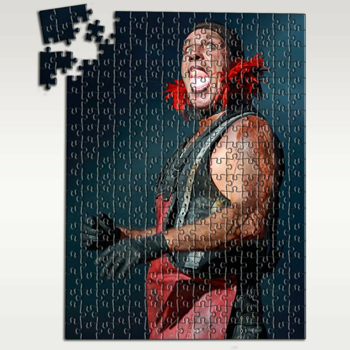 Пазл картонный А3: модель Музыка Rammstein Тиль Линдеманн - 6340 П