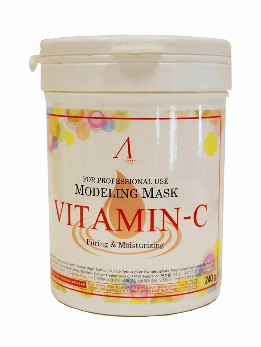 Anskin Маска для лица Modeling Mask Vitamin-C, альгинатная, 240 г.