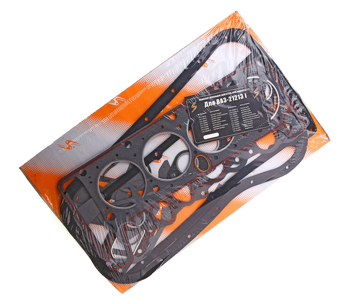 Прокладка двигателя ВАЗ-21214i полный комплект 1.7i БЦМ