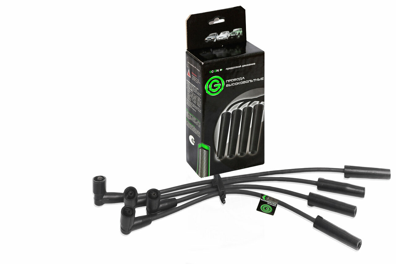 Провода высоковольтные для а/м ВАЗ-2123 Chevrolet Niva до 2006 года комплект "GO" силикон арт. 2123370708010