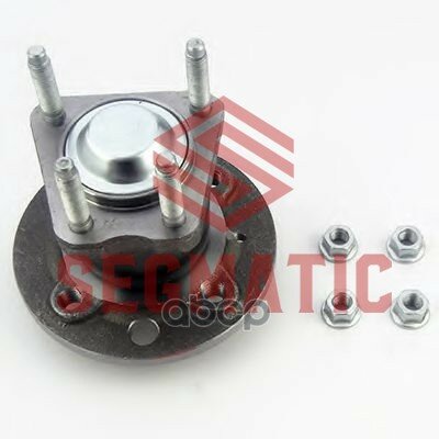 Ступица колеса в сборе задн (без ABS) OPEL ASTRA F, G, VECTRA A, B 91-05 -ABS (4отверстия) SEGMATIC арт. SGWH30204333