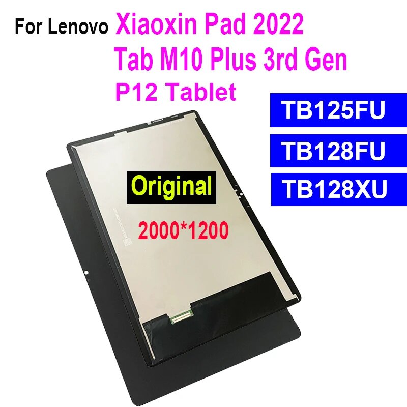 ЖК-дисплей для Lenovo Xiaoxin Pad 2022 P12 Original TB128FU