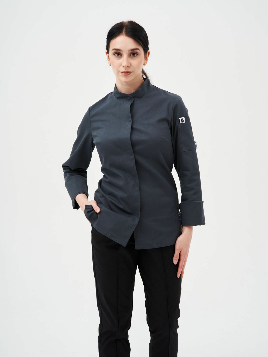 507GMX-Куртка женская поварская рабочая