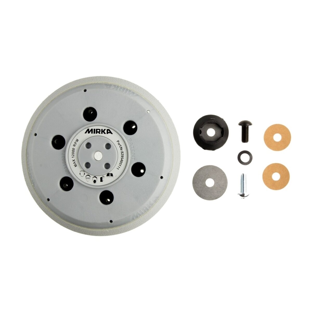 Шлифовальная подошва Mirka Backing Pad for UNI 150 мм Hard 8295495111