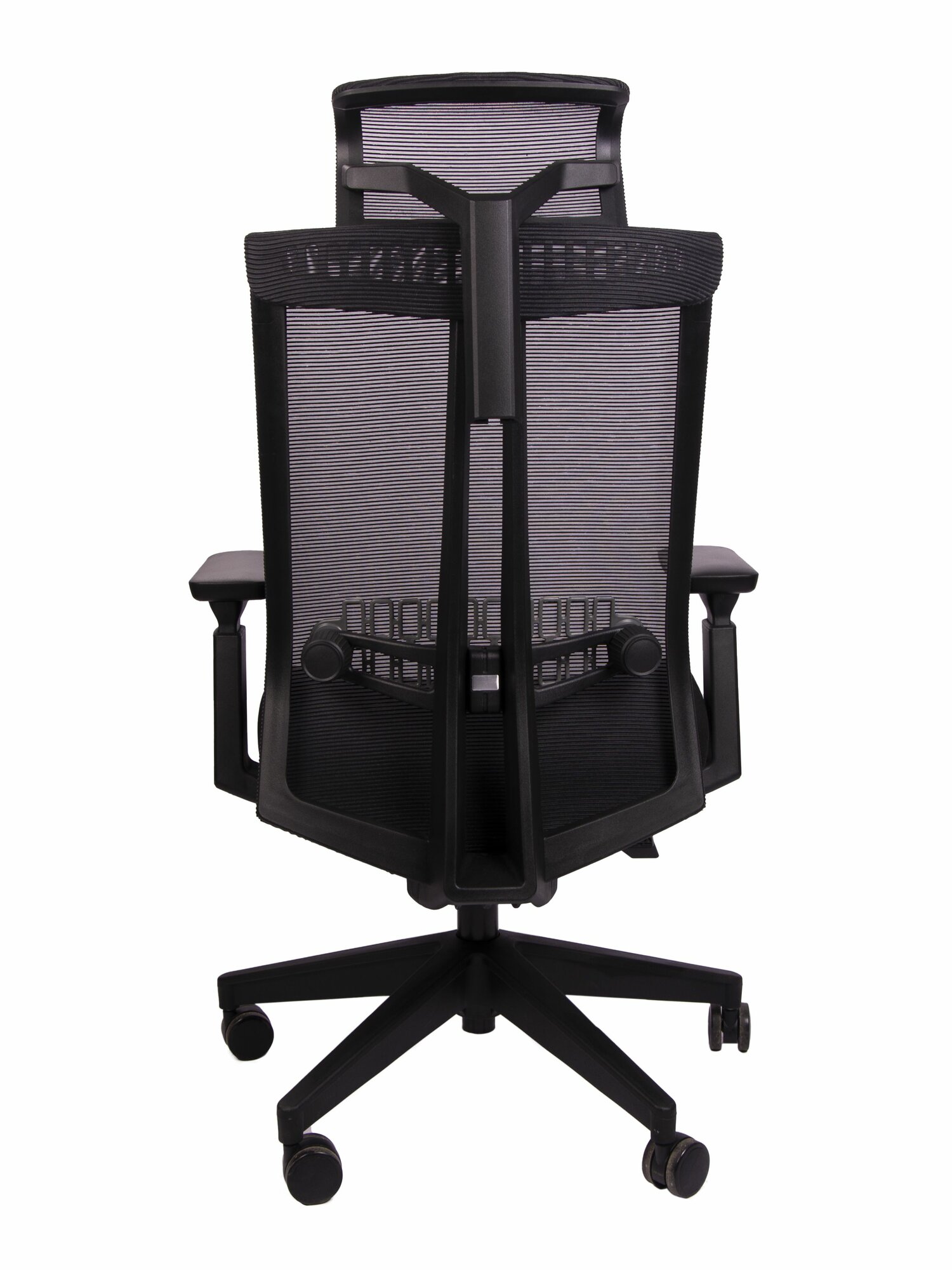 Кресло офисное "Healthy Chair Classic", с подголовником, газлифт, черное — фото 1