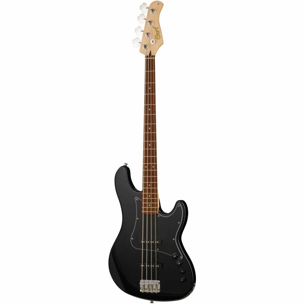 Бас гитара Cort GB34JJ BK GB Series, черная, 20 ладов