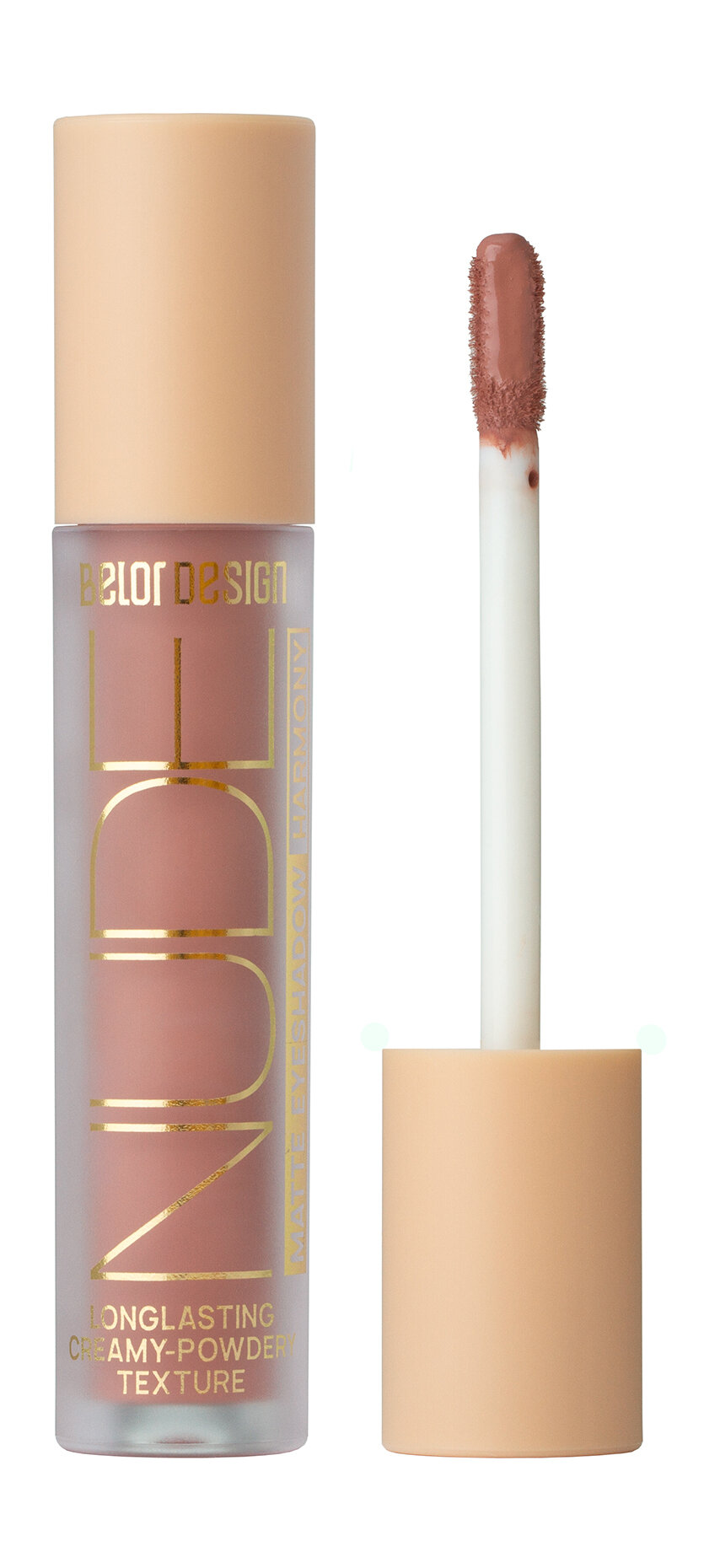 BELOR DESIGN Тени матовые Nude Harmony, 4,6 гр, 3 Кашемировый