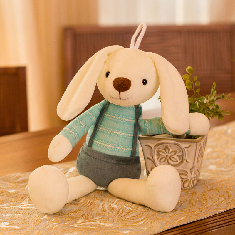 Плюшевая игрушка-кукла Tangtang Rabbit Rag Doll Comfort Toy Rabbit Pillow, 50см, темно-зеленый