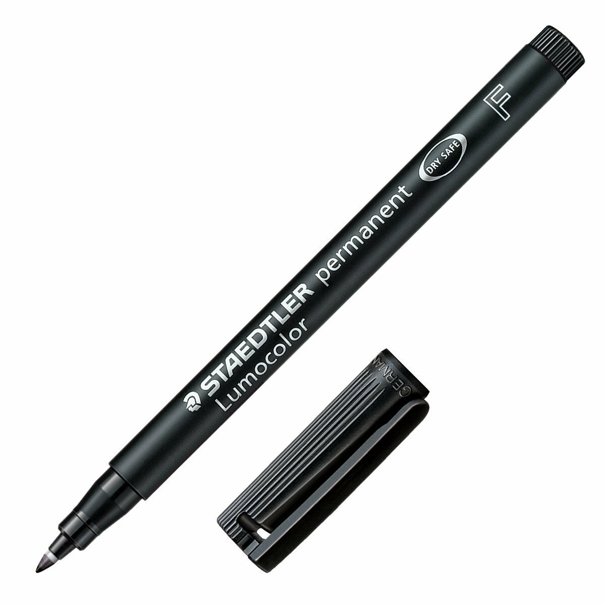 Фломастерная ручка Staedtler 318F, для компакт-дисков, черная, водонепроницаемая