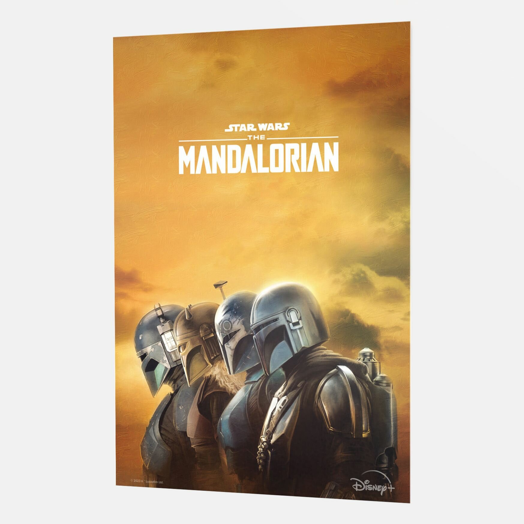 Постер (плакат) Мандалорец 40x60 см. от Poster4me