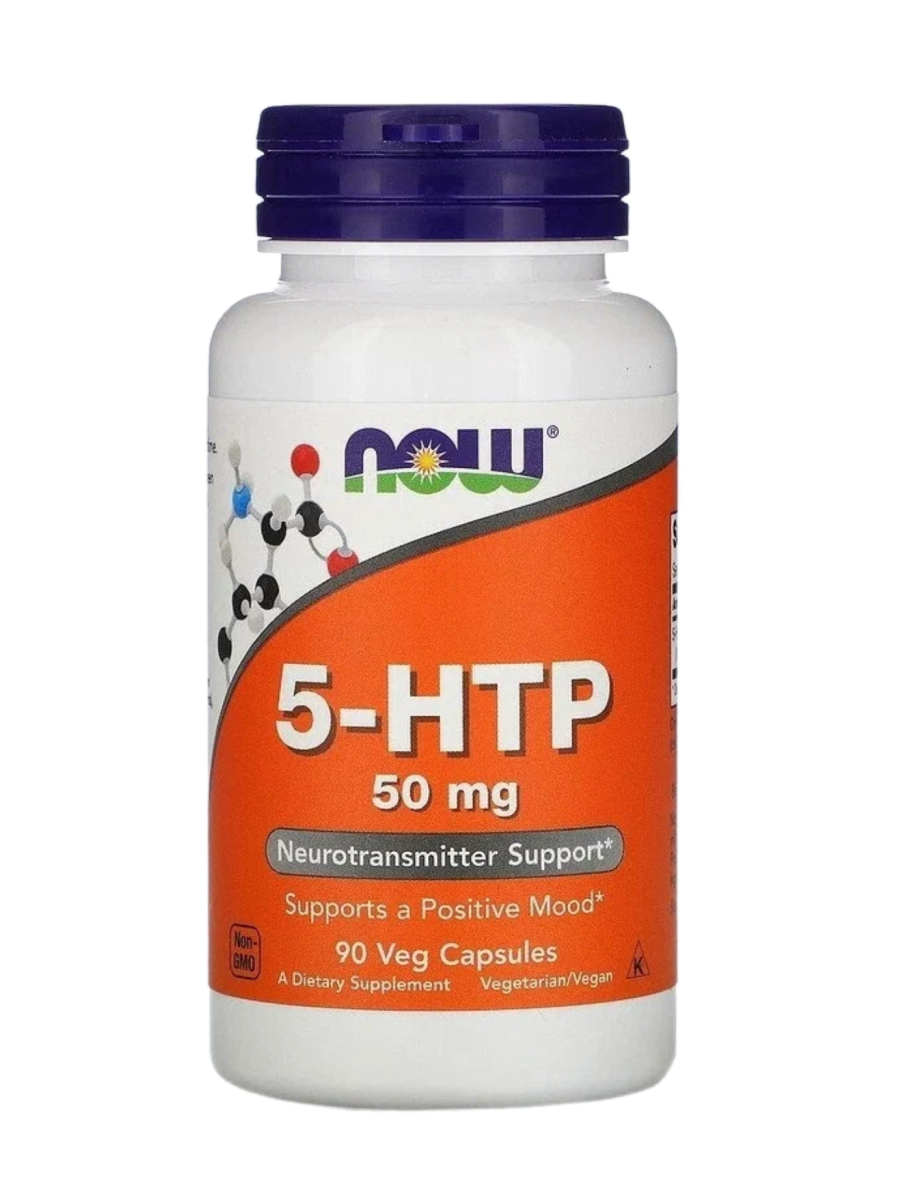 Серотонин, 5-Гидрокситриптофан 50 мг, 90 капсул