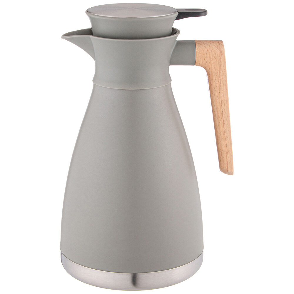 Вакуумный кувшин 734-111 (термос) agness 1,5 л цвет серебро