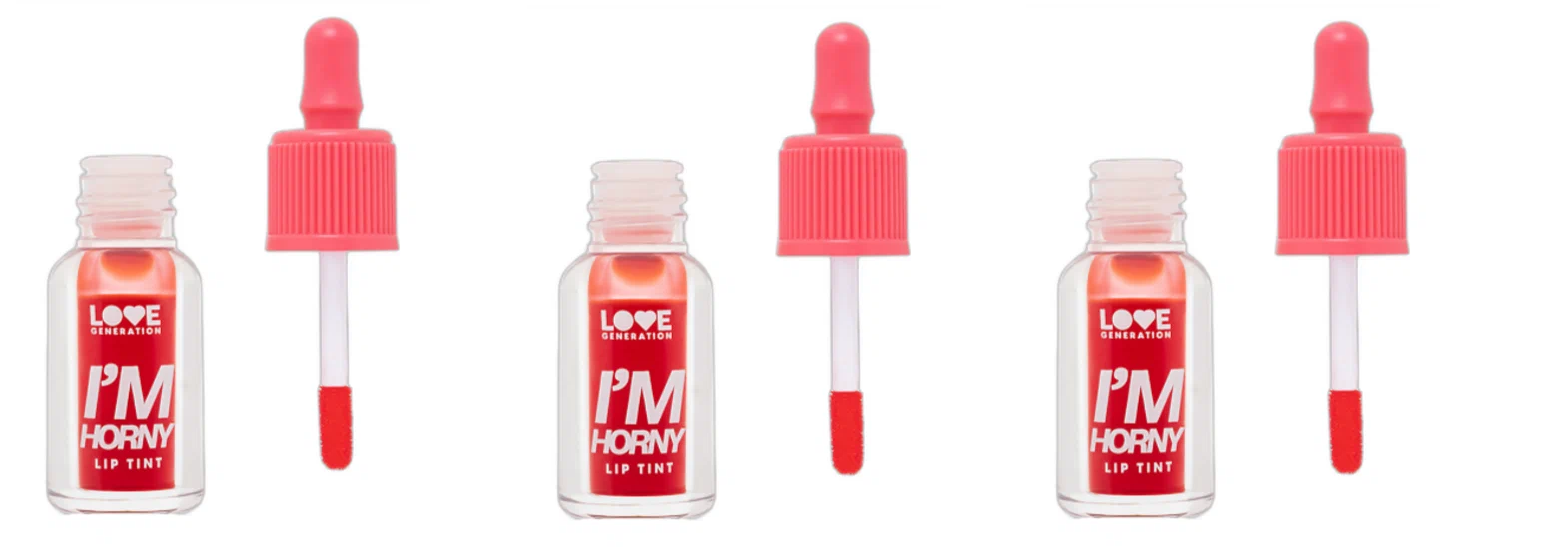 Тинт для губ Love Generation I'm Horn, тон 01 красный, 2,5 мл 3 шт