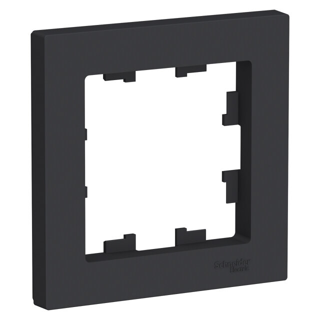 Atlas Design рамка 1 пост карбонуглеродный профиль, прочная конструкция