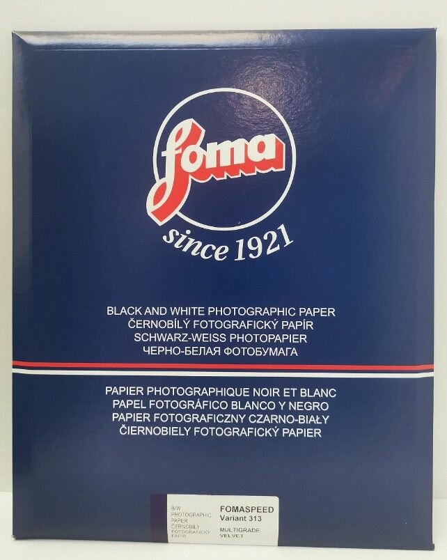 Фотобумага Fomaspeed variant 313 multigrade velvet 24x30.5/25