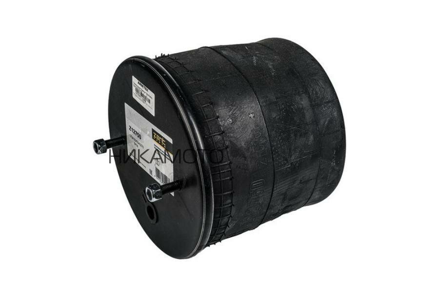 ZENTPARTS Z12750 пневмоподушка со стаканом !2шп. М12 1штуцер М22x1.5 поршень пластик\ BPW 30K