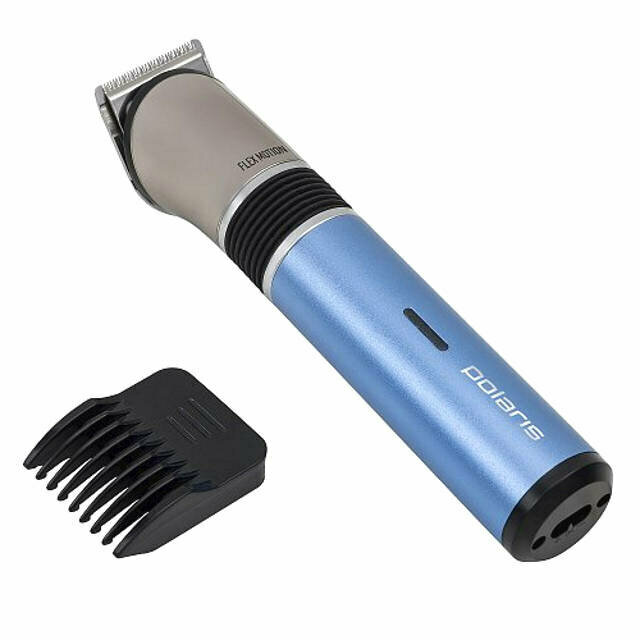 POLARIS PHC0401RB аккумуляторная машинка для стрижки 0,5-6 мм синий беспроводная