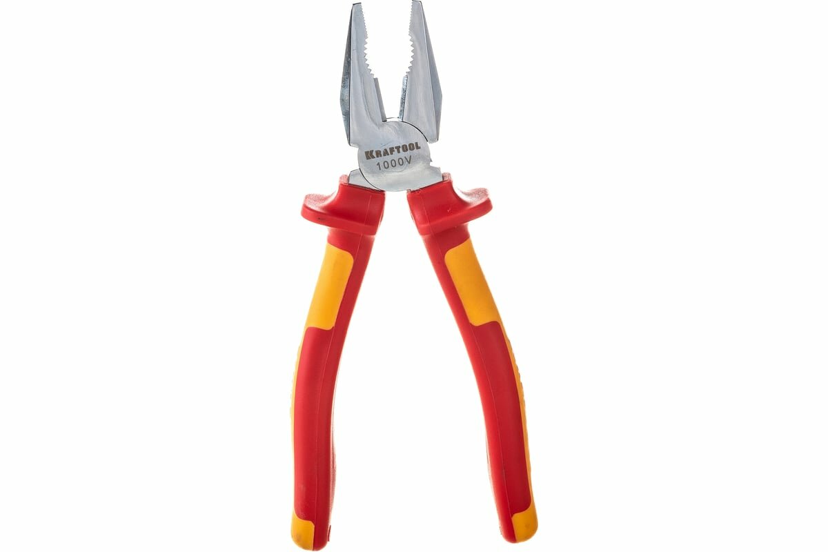 Плоскогубцы ELECTRO-KRAFT 200 мм KRAFTOOL 2202-1-20_z01 фиксация и удержание деталей