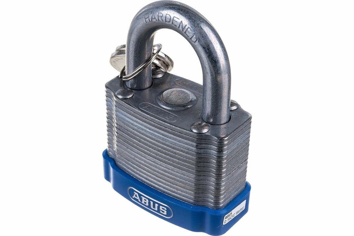 ABUS 41/50 64331 навесной замок с надежным цилиндром и защитой от взлома высокого класса