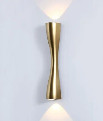 LED настенный светильник ORINILLO IP65 white light, gold, 16CM