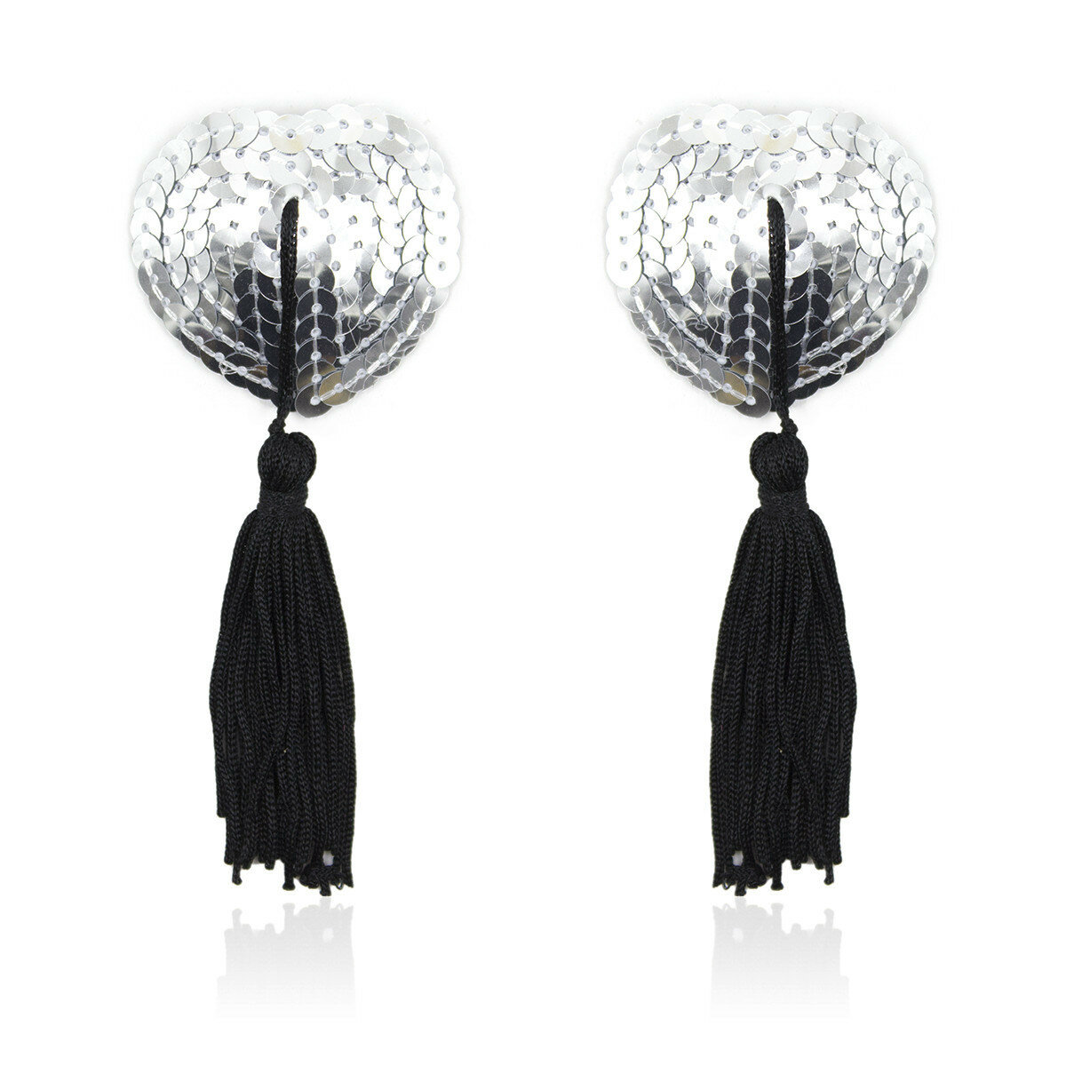 Сексуальные наклейки на соски в форме сердца с кисточками, реквизит из блесток, наклейки на грудь, украшения для сосков, невидимые наклейки на соски, товары для взрослых, игрушки для пыток sm