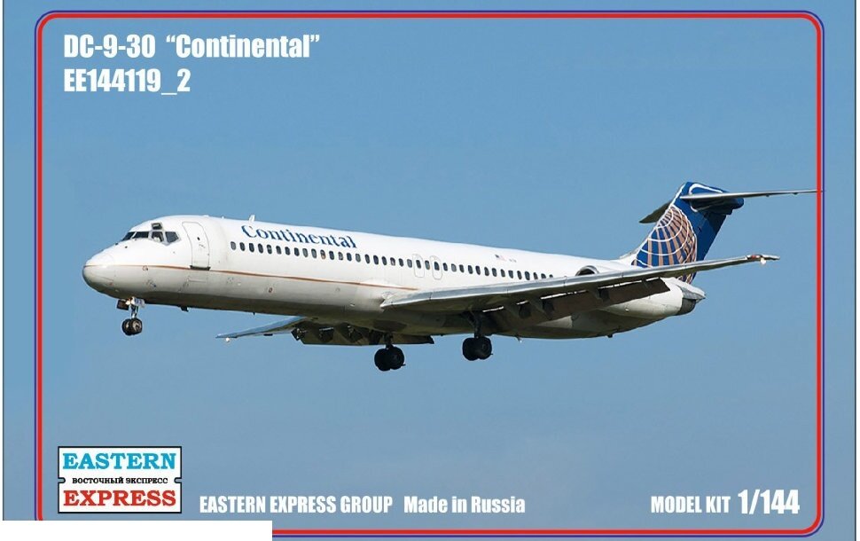 ЕЕ144119_2 Авиалайнер DC-9-30 Continental