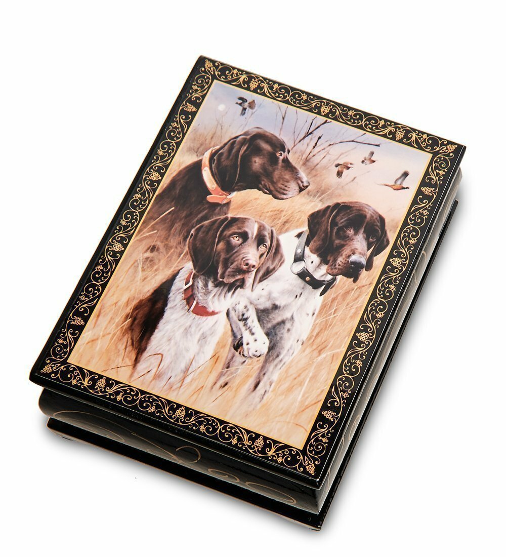 Шкатулка в технике декупаж (8х10х4)