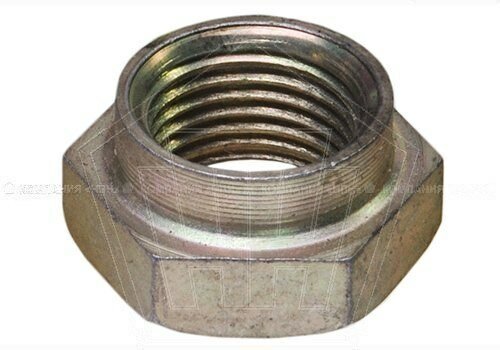 Гайка м16*1,5-6н тормозного барабана, пальца амортизатора камаз (251649)