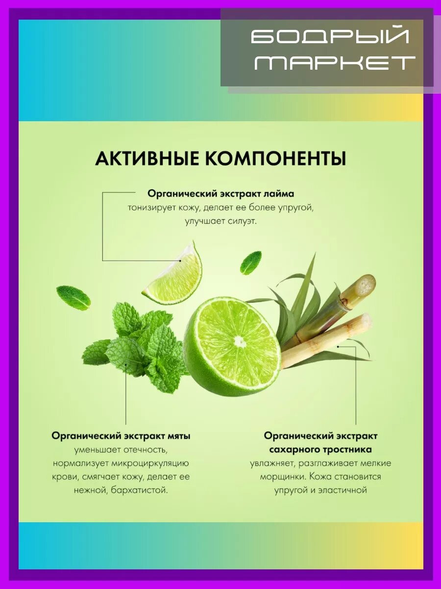 Крем-гель для душа Fresh Lime — фото 1